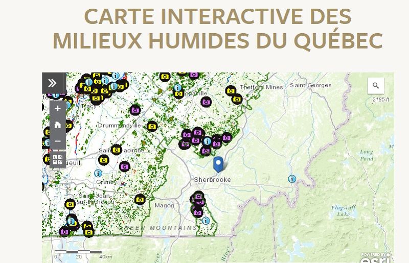 Cartographie des milieux humides: une première étape de franchie ...