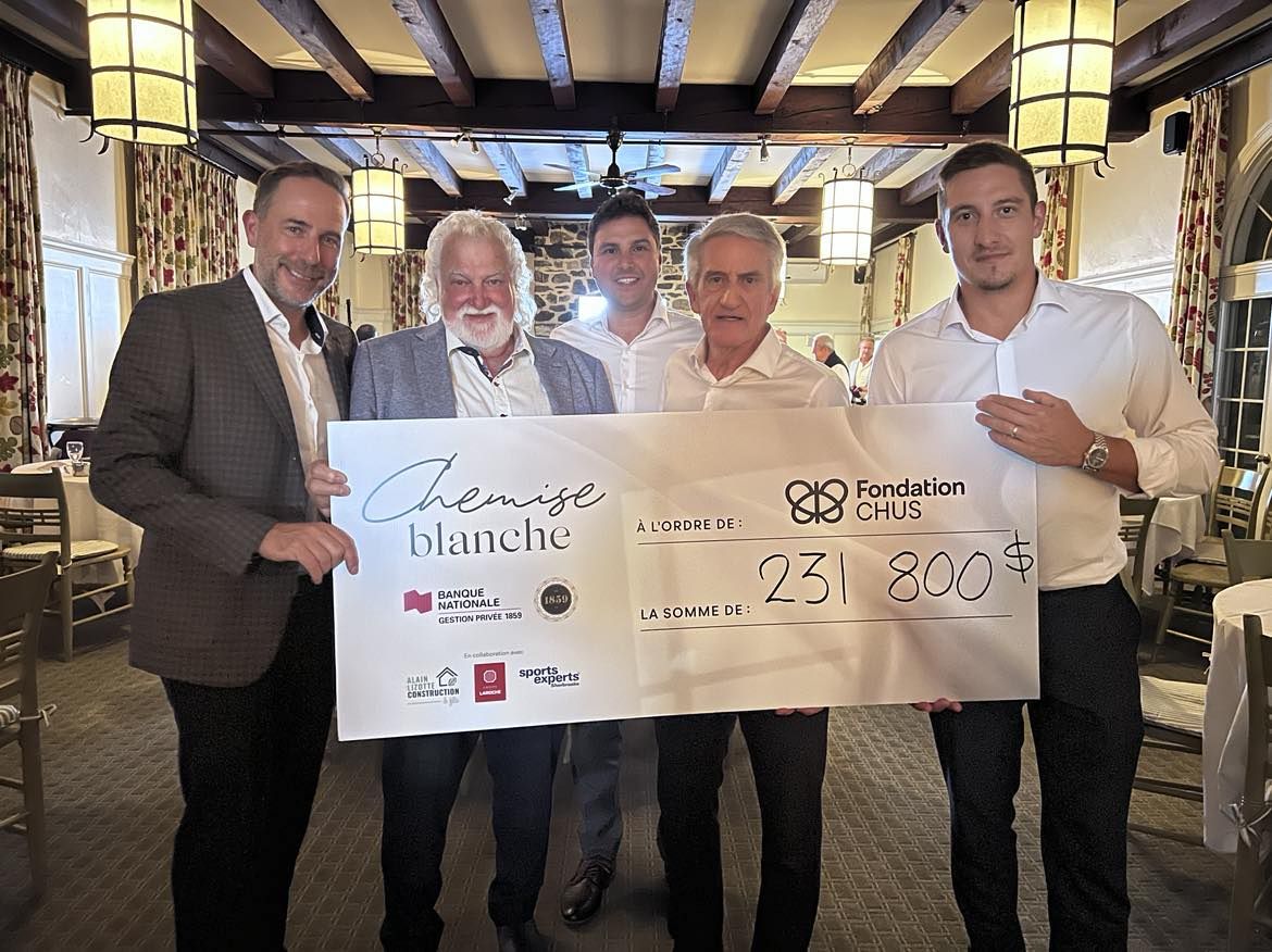 Fondation du CHUS : deux montants records remis à des causes ...